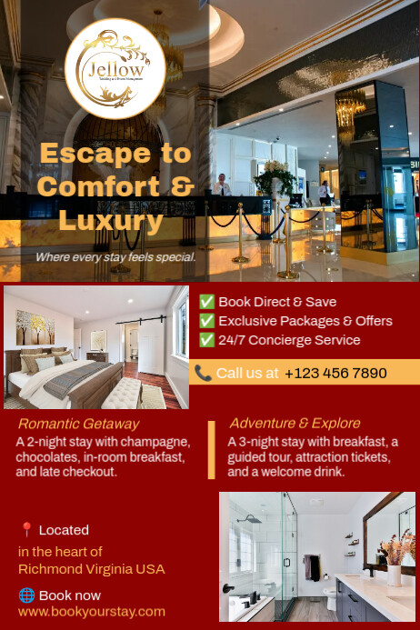 Hotel Ad Template | PosterMyWall
