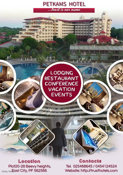 hotel ad Template | PosterMyWall