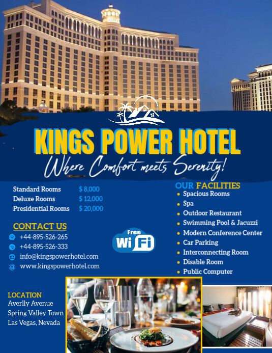 Hotel Ad Template | PosterMyWall