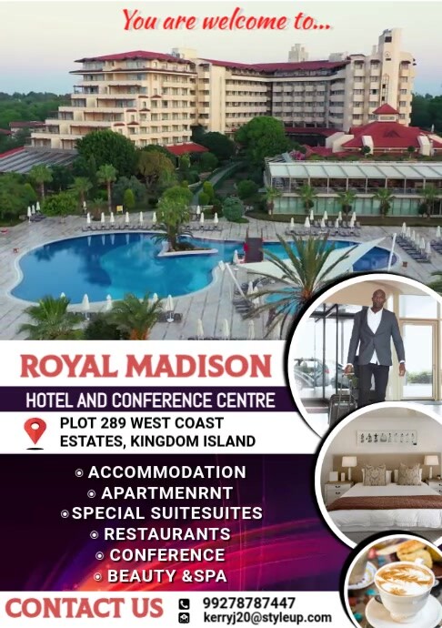 Copy of Hotel advert | PosterMyWall