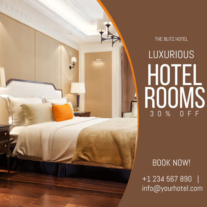 hotel and resort Template | PosterMyWall