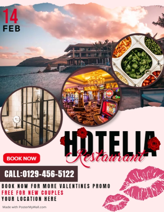 Copy of Hotel And Restaurant | PosterMyWall