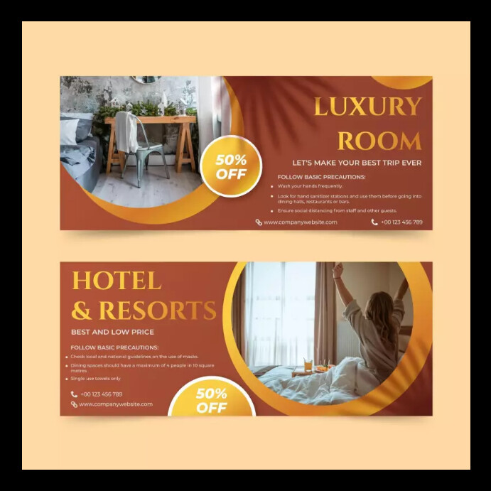 Hotel and suites Template | PosterMyWall