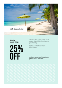 Hotel booking with a discount Template | PosterMyWall