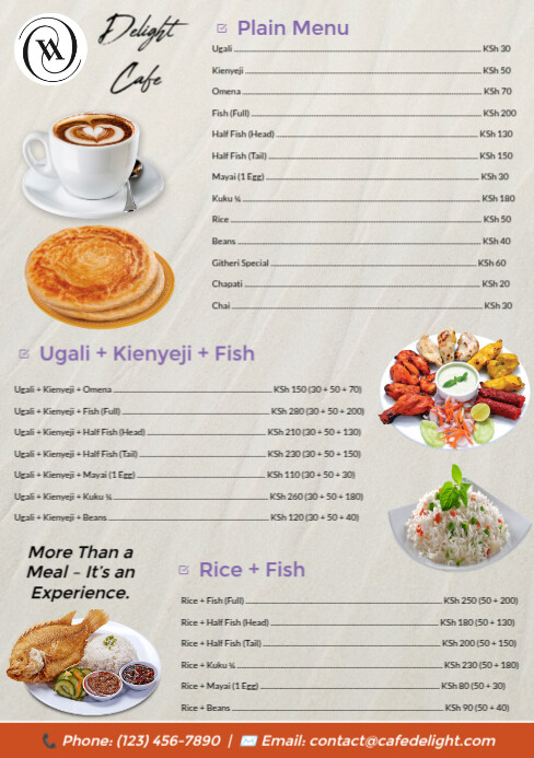 Hotel Menu Template | PosterMyWall