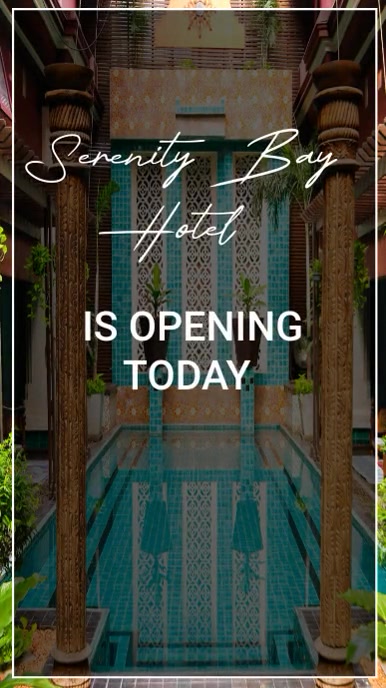 Hotel opening Template | PosterMyWall