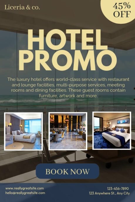 Hotel Promo Template | PosterMyWall