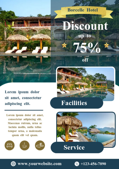 hotel promo template | PosterMyWall