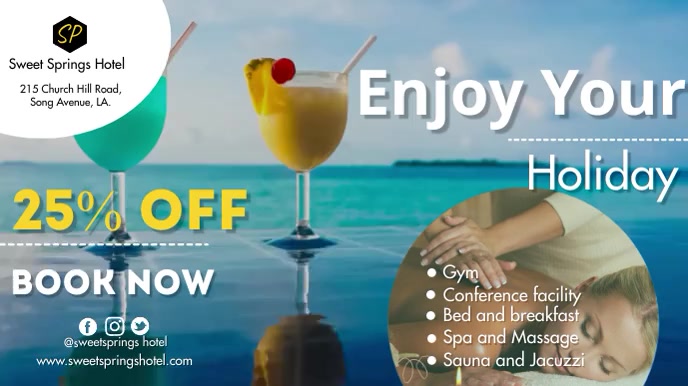 Hotel Promotion Template | PosterMyWall