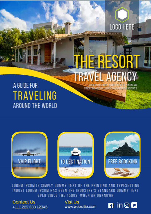 Hotel promotion Template | PosterMyWall