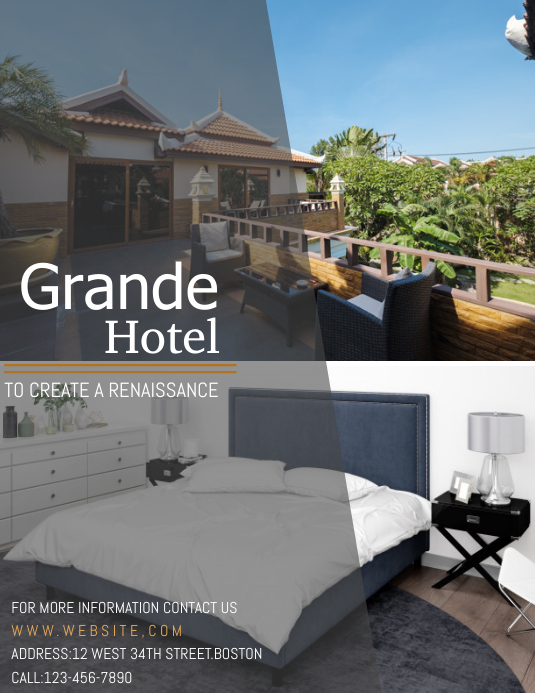 HOTEL PROMOTION FLYER Template | PosterMyWall