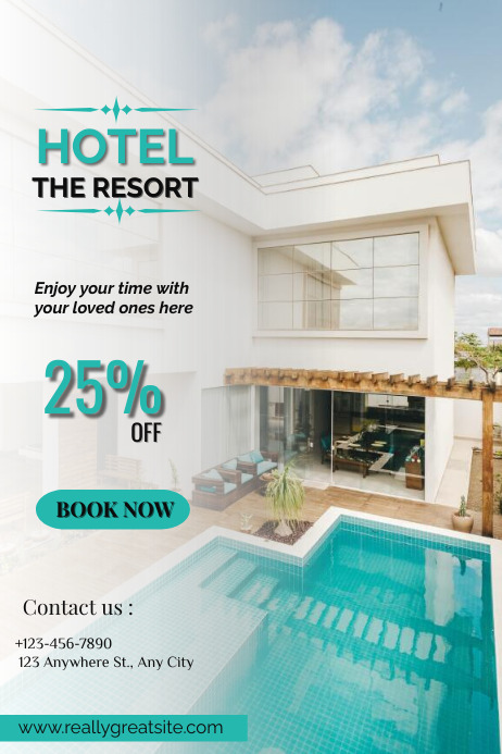 Hotel Resort Template | PosterMyWall