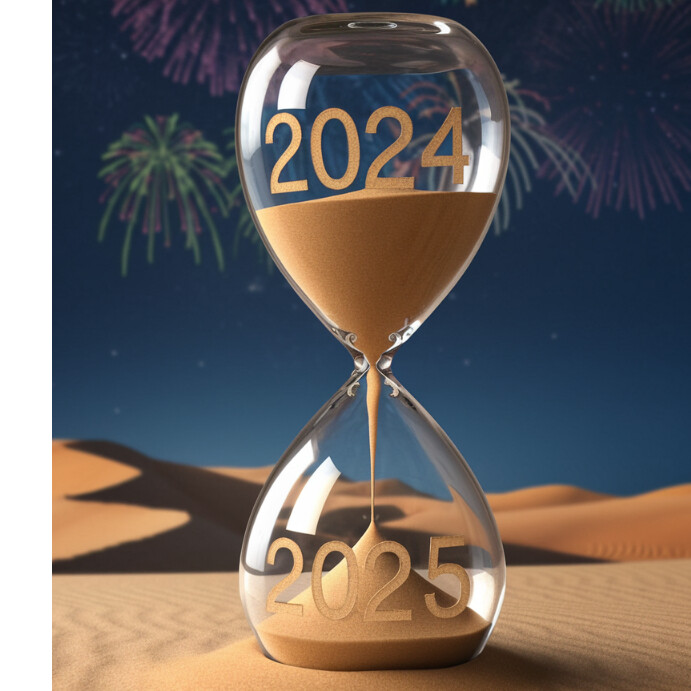 Hour glass clock Template | PosterMyWall