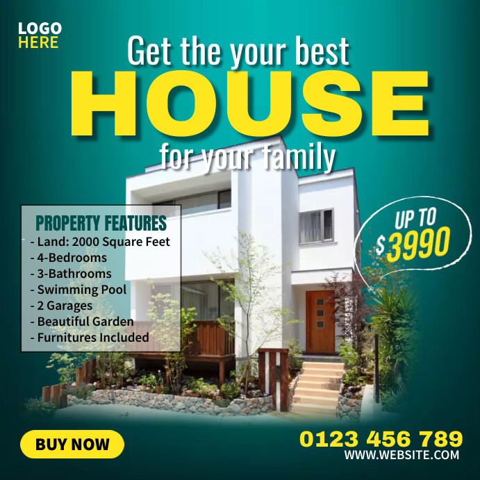House Ads Template | PosterMyWall