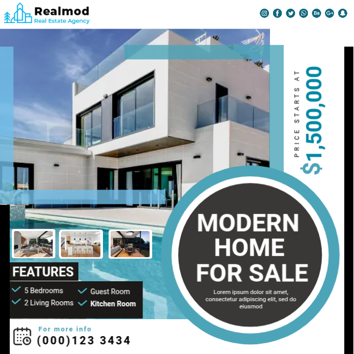 Plantilla de House and Lot | PosterMyWall