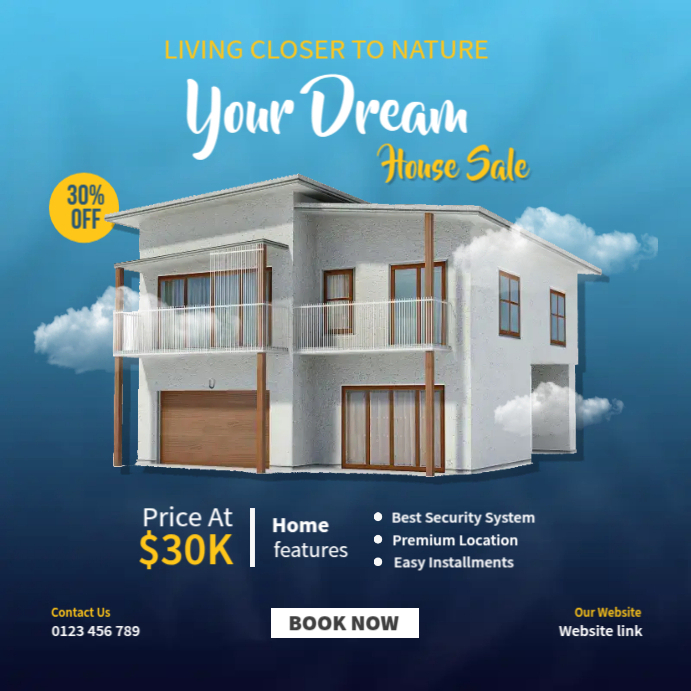 House Best Sale Ads Template | PosterMyWall