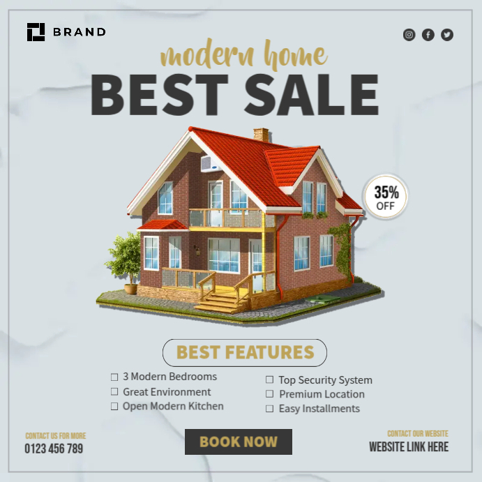 Copy of House Best Sale Ads | PosterMyWall