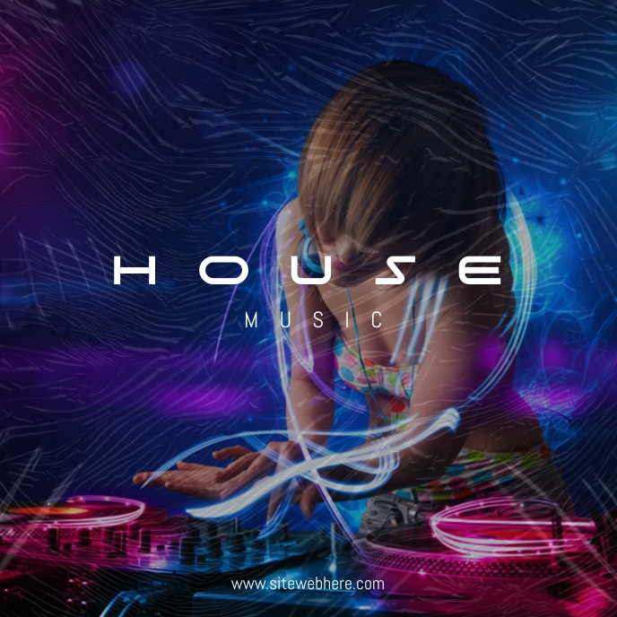 HOUSE CD Album/Mixtape Cover Design Template | PosterMyWall