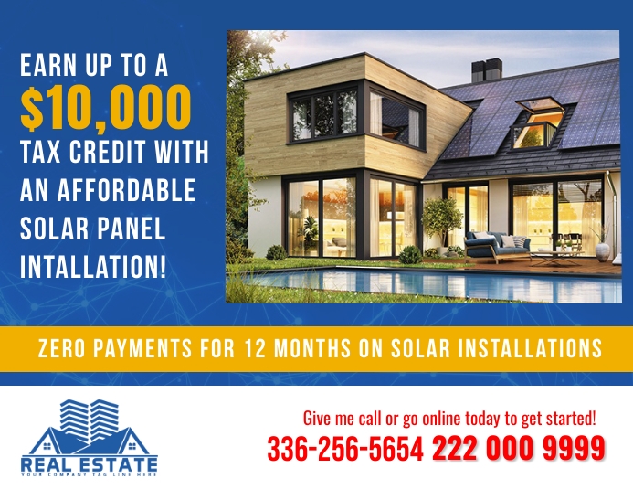 House Credit Template | PosterMyWall