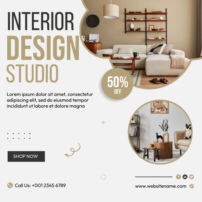 Copy of House Decor Ads | PosterMyWall