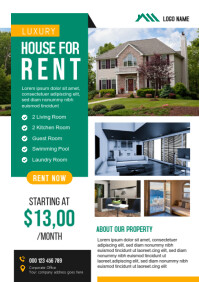 House for rent flyer ad template | PosterMyWall