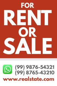 TO LET POSTER Template | PosterMyWall