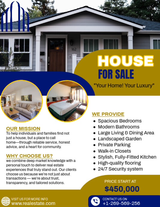 House For Sale Ad Template | PosterMyWall