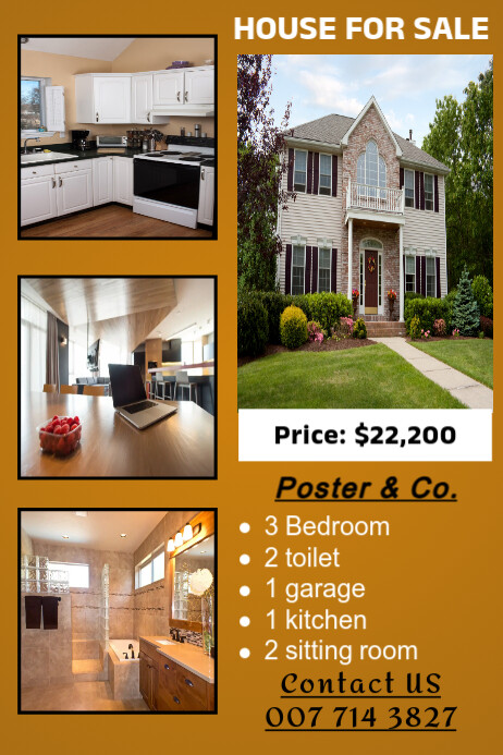 House for sale design adverts template | PosterMyWall