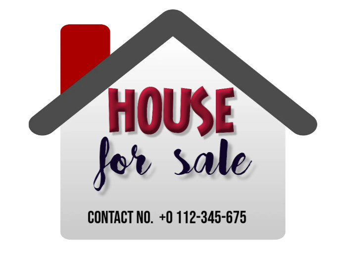 Plantilla de house for sale | PosterMyWall