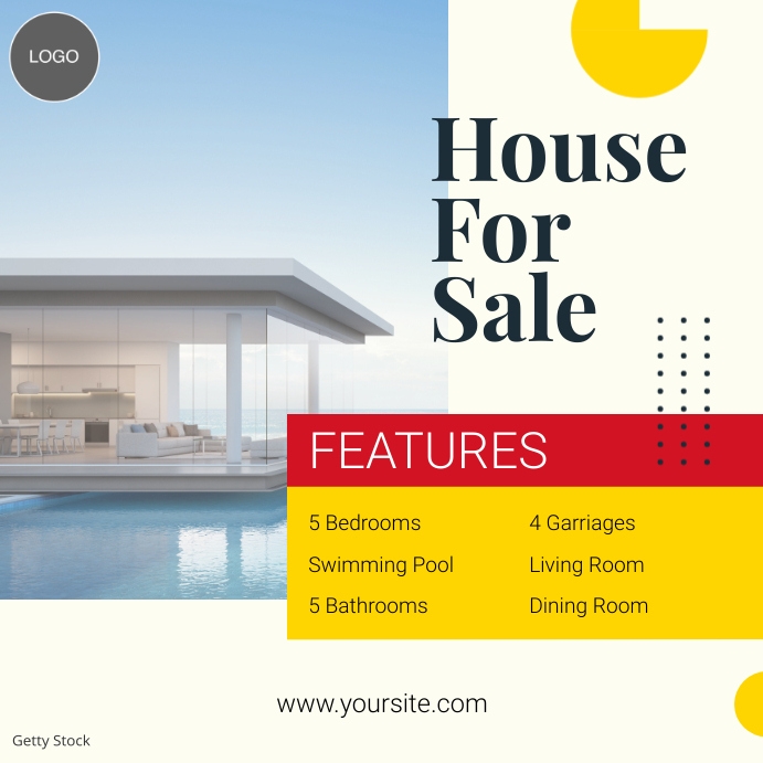 House For Sale Template | PosterMyWall