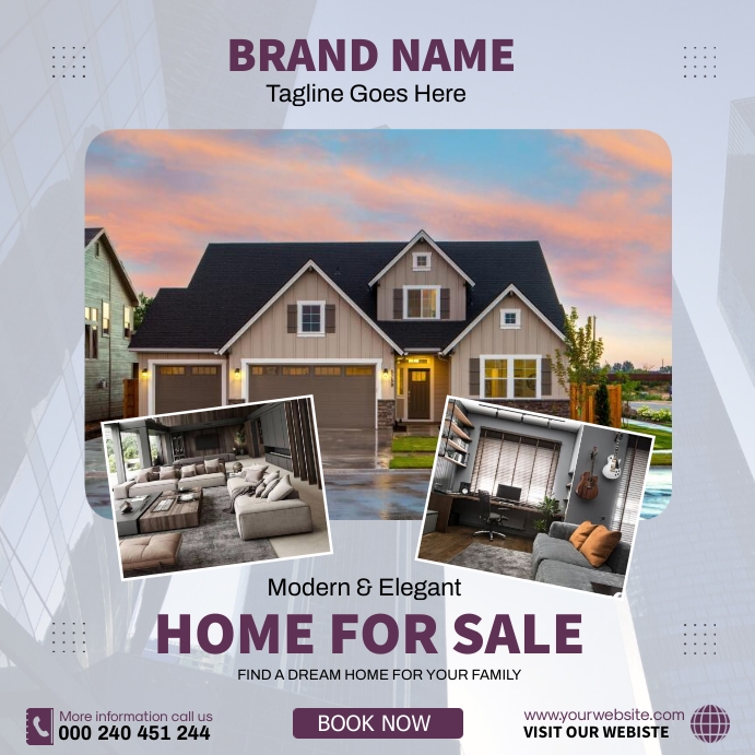 House For Sale Template | PosterMyWall