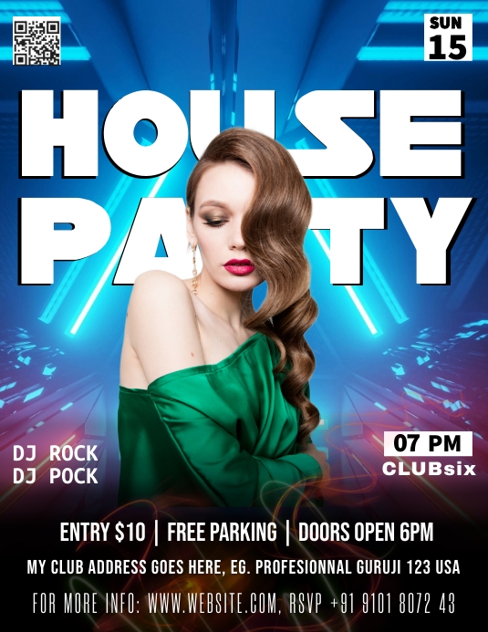 House party Template | PosterMyWall