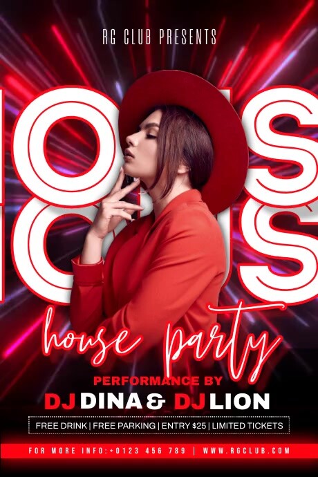 House Party Template | PosterMyWall