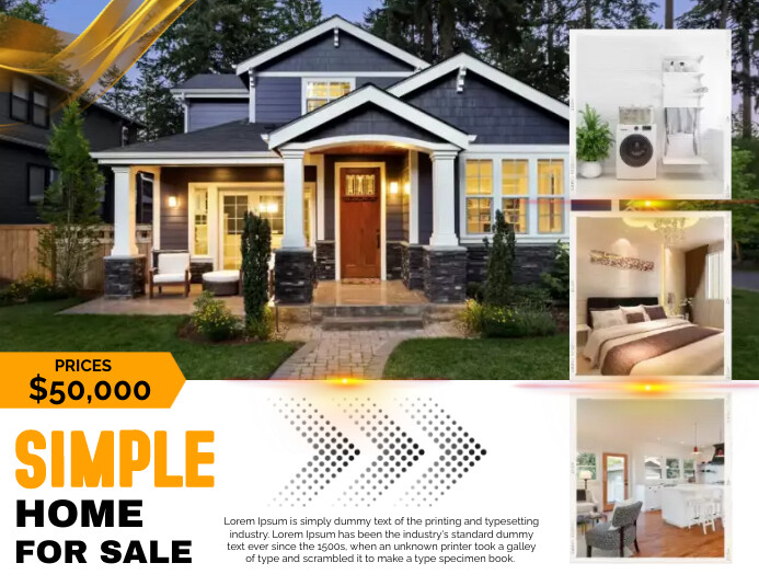 House property for sale Template | PosterMyWall