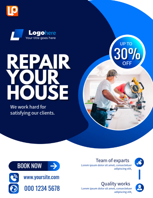 House Renovation Template | PosterMyWall