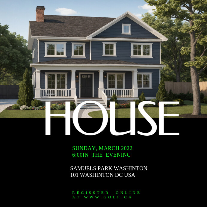 HOUSE RENTAL Template | PosterMyWall