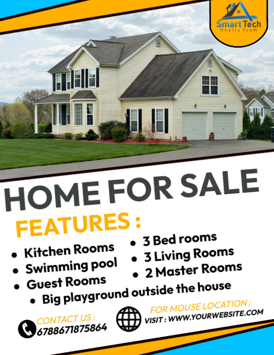 House sale flyer Template | PosterMyWall