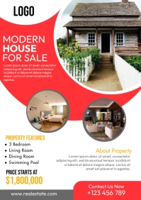 HOUSE SALES POSTER.KC Template | PosterMyWall