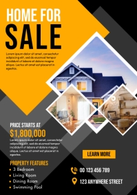 HOUSE SALES POSTER.KC Template | PosterMyWall