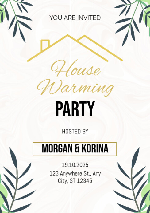 house warming Templat | PosterMyWall