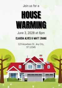 771+ Free House Warming A4 Templates | PosterMyWall