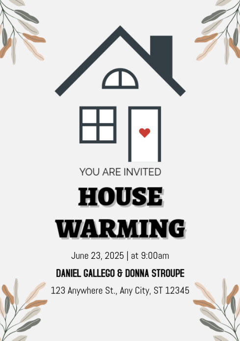 house warming Template | PosterMyWall