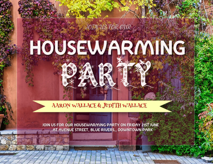 Copy of House Warming Flyer (us Letter) | PosterMyWall