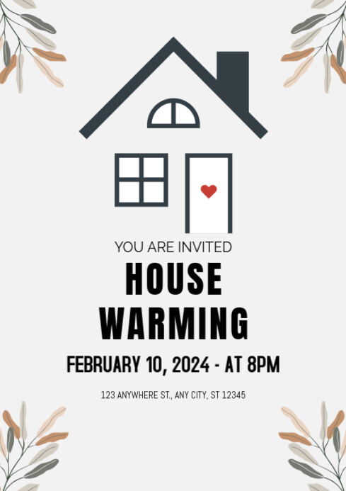 house warming party Template | PosterMyWall