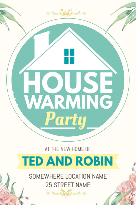 House Warming Poster Template | PosterMyWall