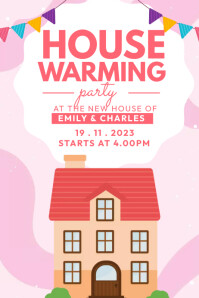 House Warming Party Invitation Template | PosterMyWall