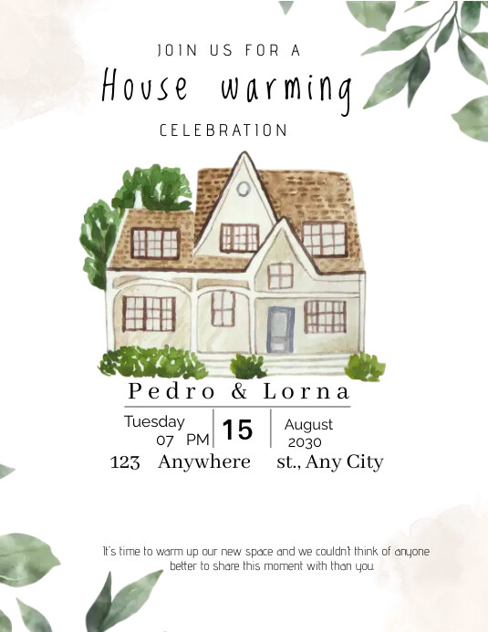 House warming template | PosterMyWall