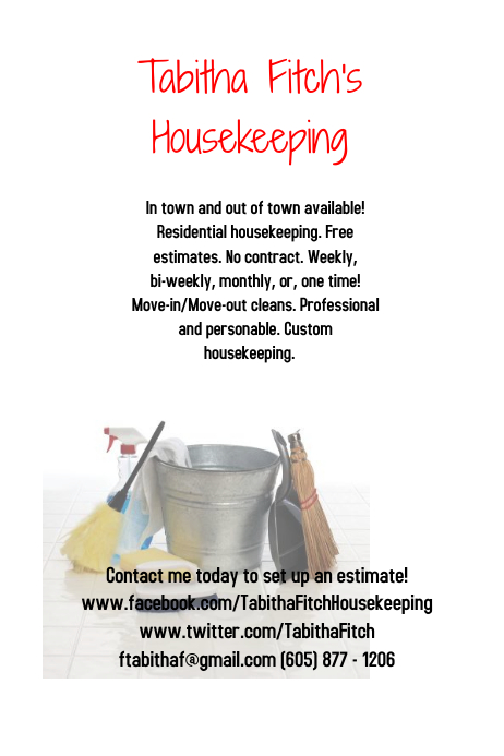 Housekeeping | PosterMyWall