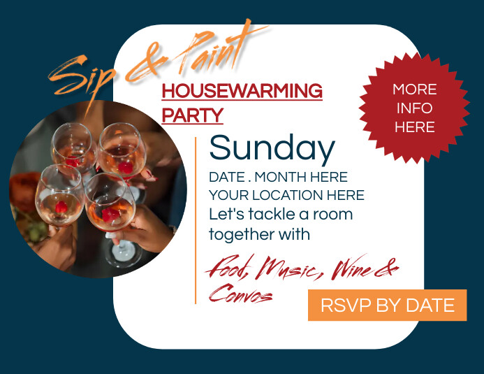 Copy of Housewarming | PosterMyWall