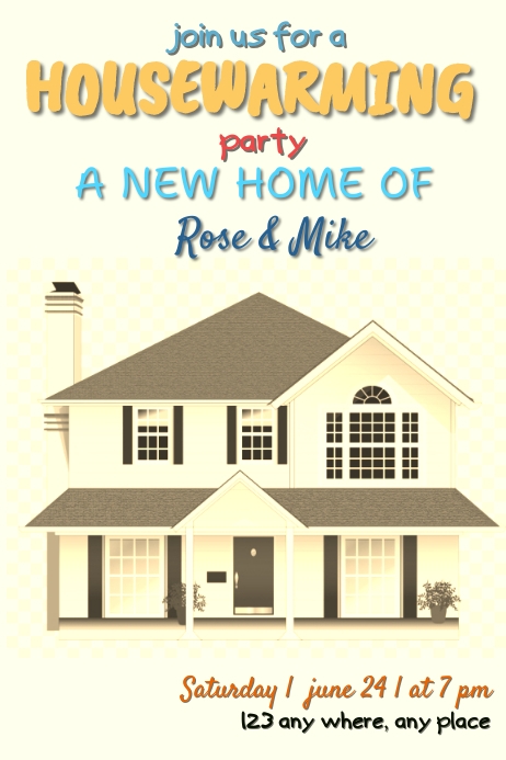 HOUSEWARMING Template | PosterMyWall